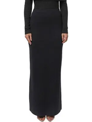 JLUXLABEL Knit Maxi Skirt - Black