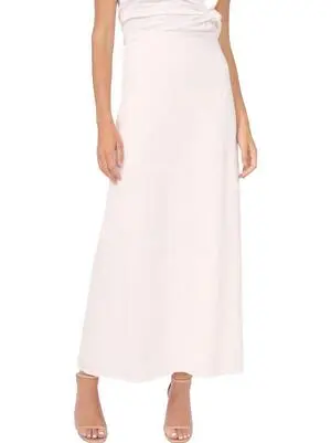 Vince Camuto A-Line Maxi Skirt New Ivory