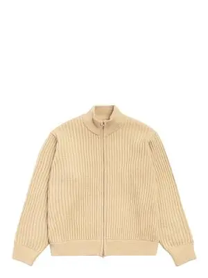 StÜssy Patch Zip Sweater - Tan