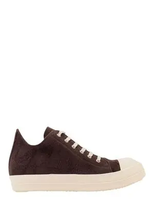 Rick Owens Low Top Sneakers - Brown