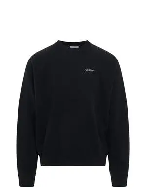 OFF-WHITE Scratch Tab Skate Sweatshirt