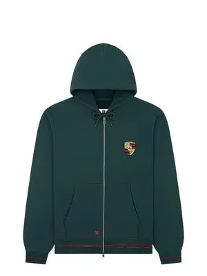 Aimé Leon Dore X Porsche Full-zip Hoodie - Green