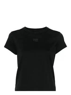 Alexander Wang Puff Logo Tee - Black