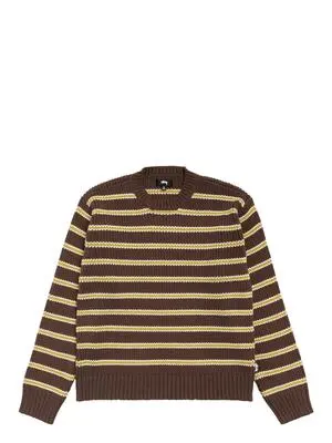 STÜSSY Stripe Knit Crewneck