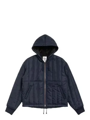 StÜssy Quilted Nylon Work Jacket - Blue