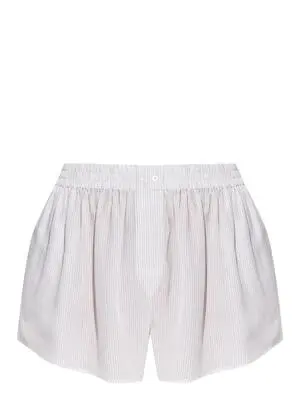 Alexander Wang Slash Pocket Boxer Short - White