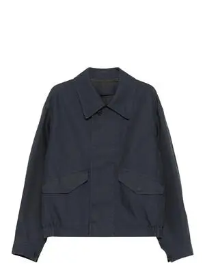 LEMAIRE Boxy Blouson Coat - Blue