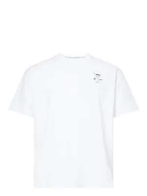 PERCIVAL Oversized Bartender Cotton T-shirt - White