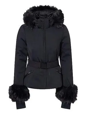 Goldbergh Giselle Hooded Ski Jacket - 9000 Black