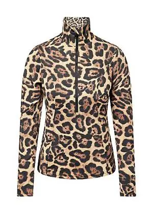 Goldbergh Leona Jaguar-print Ski Top - 7250 Jaguar