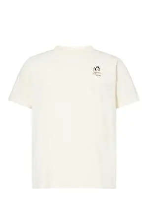 PERCIVAL Bistro Short-sleeve Cotton T-shirt - Ecru