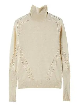JOSEPH High-neck Knitted Top - Gilt