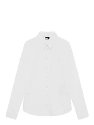 The Kooples Collared Cotton Shirt - White