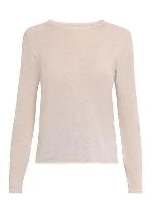 Majestic Filatures Cashmere Scoop-Neck Pullover 181 Bison