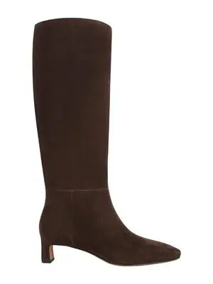 Vince Harlan Suede Knee-high Boots - Cacaobrown
