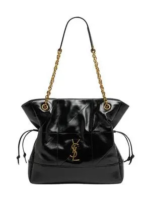 Saint Laurent Jamie Small YSL Shopper Tote Bag Nero