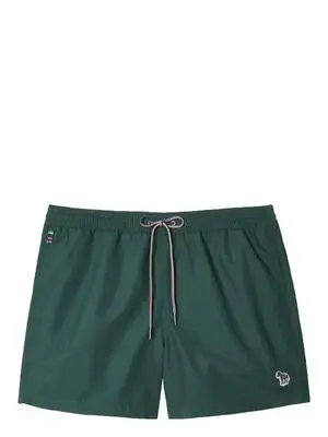 Paul Smith Zebra Logo Swim Shorts - Green