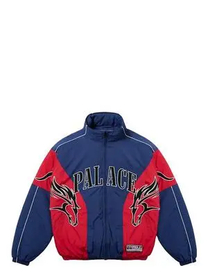 PALACE Horses Jacket - Navy Blue/red