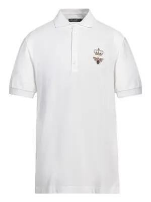 Dolce & Gabbana Polo Shirt Size Cotton - White