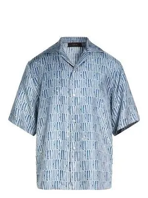 Amiri Shirt Size Silk - Blue