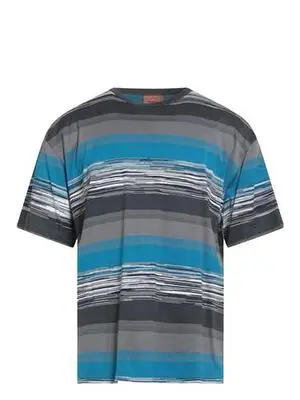 Missoni T-shirt Azure Size Cotton - Blue