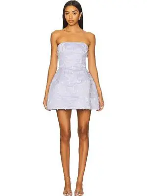 MARIANDREE GAITAN Isabella Mini Dress - Periwinkle
