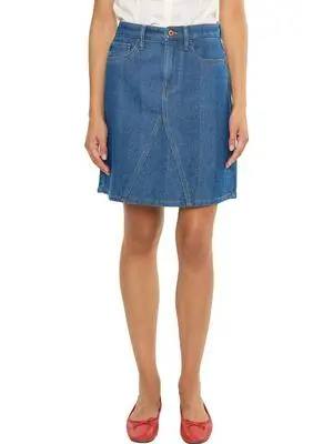 KANCAN Trina High-rise Denim Skirt - Medium Wash