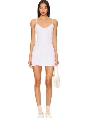 COU COU The Cami Slip Dress - White