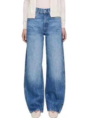 DL1961 Taylor High-rise Relaxed Jeans - North Water
