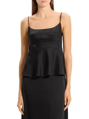 Theory Satin Camisole - Black