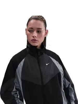 Nike Sportswear Oversized Track Jacket - Black