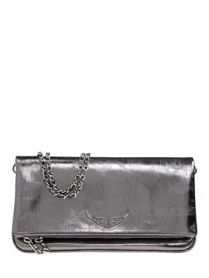 Zadig&Voltaire Rock Vintage Clutch - Silver