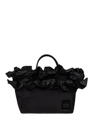GANNI Shopper Bag - Black