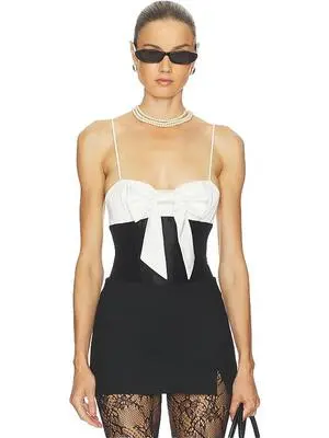 For Love & Lemons Emalie Bodysuit - Black