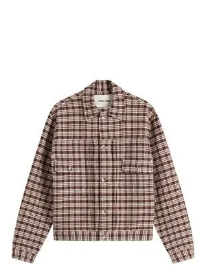 STORY MFG. Tuesday Jacket - Wood Check Handloom