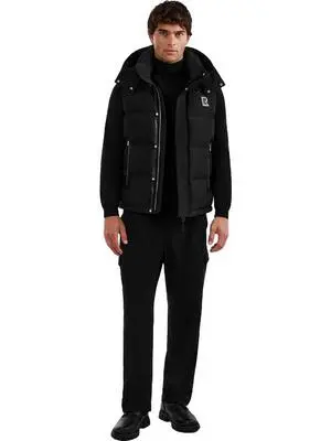 Rudsak Quilted Down Puffer Vest - Black