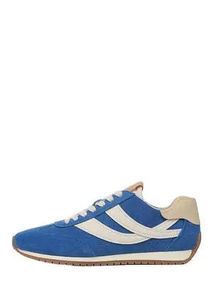 Vince Oasis Suede & Leather Runner Sneaker Blue