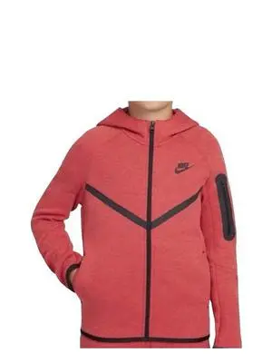 Nike Sportswear Tech Fleece Full-zip Hoodie - Red