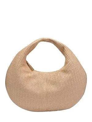 MODA LUXE Farrah Straw Hobo
