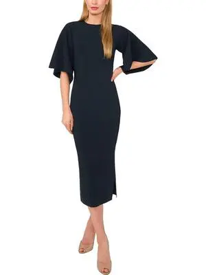 Ted Baker London Flare Sleeve Midi Dress - Forest River