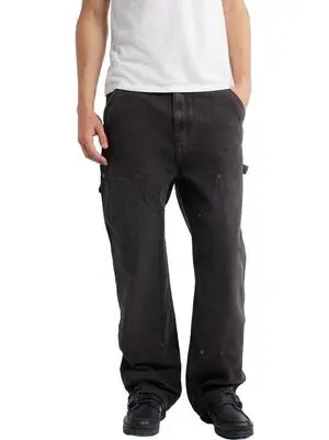 ELWOOD Industry Cotton Canvas Carpenter Pants - Black