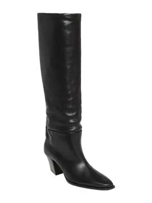 JIMMY CHOO Hart Knee-high Boots - Black