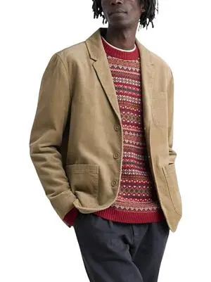 SEASALT CORNWALL Plantsman Blazer - Dark Wheat
