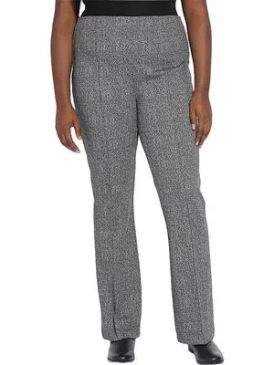 Lyssé Elysse Wide Leg Printed Pants - Smokey Salt Peper