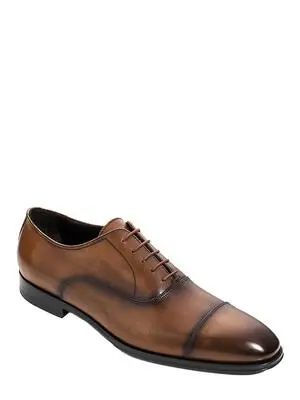 To Boot New York Frankie Leather Dress Shoes - Tabacco