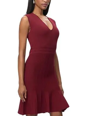 Herve Leger The Azalea Dress - Redrock