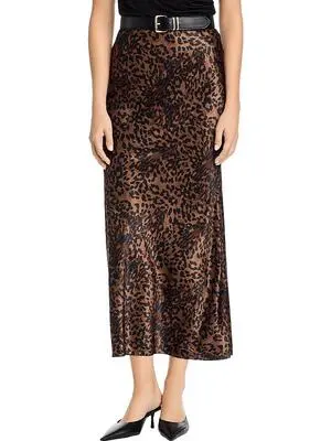 Rails Romina Maxi Skirt Ginger Spotted