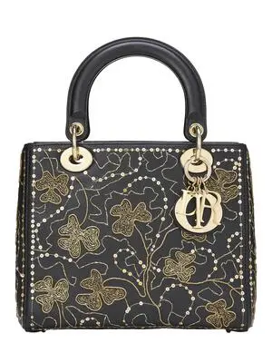 Dior Lady Embroidered - Black