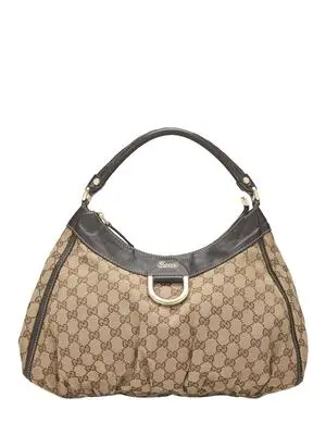 Gucci Original Gg D-ring Abbey Shoulder Bag - Brown