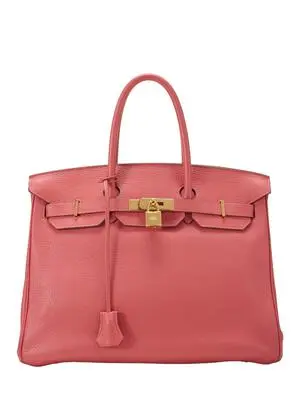 Hermès Togo Birkin 35 - Rose Lipstick